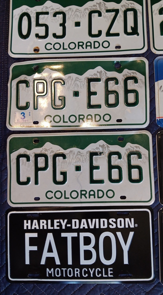 Lot of 19 Expired License Plates for Man Cave, Collecting, Crafting | eBay