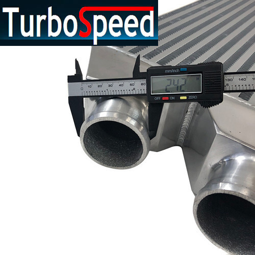 Universal Aluminum Front Mount Twin Turbo Bar&Plate Intercooler 32"X12 ...
