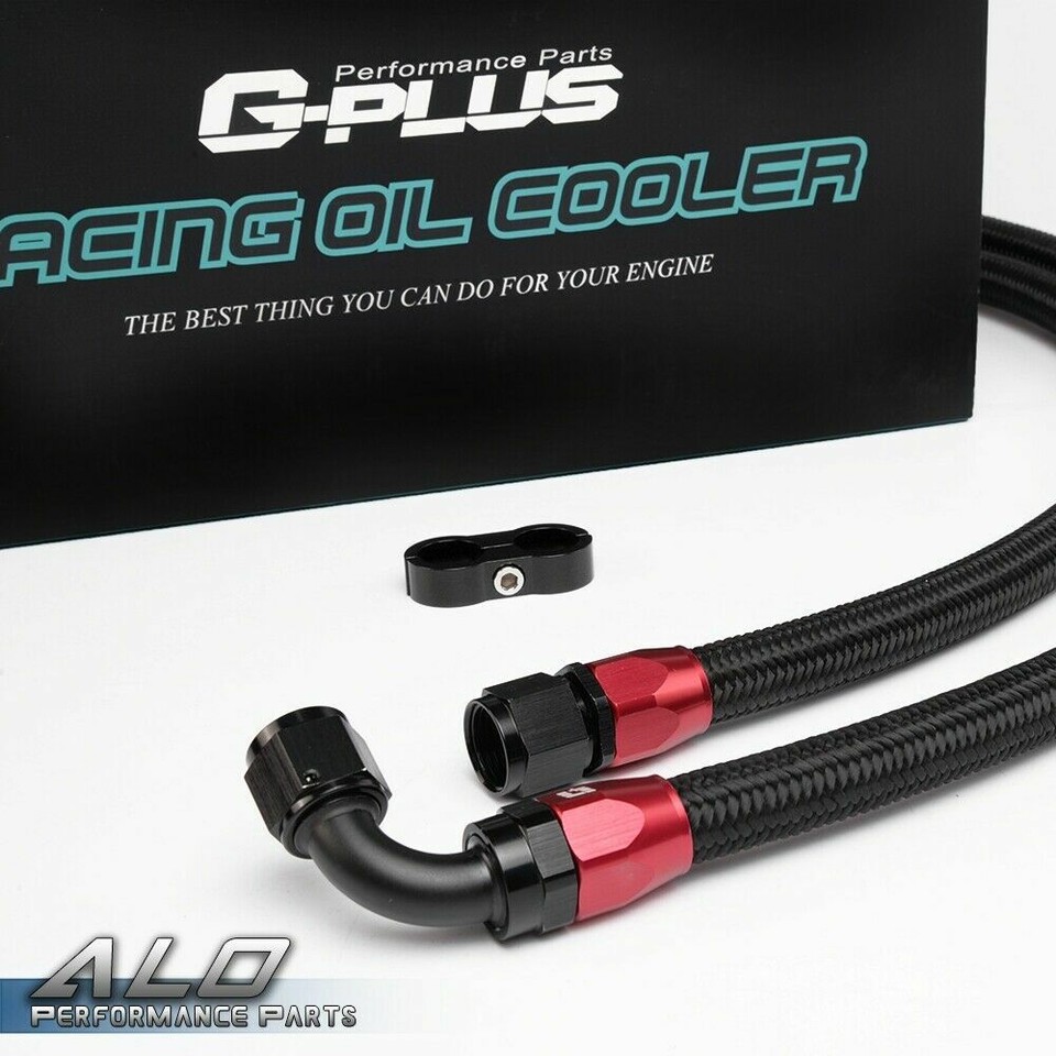 Fit For LS1 LS2 LS3 10AN 25 Row GM Engine Oil Cooler Kit + Sandwich ...