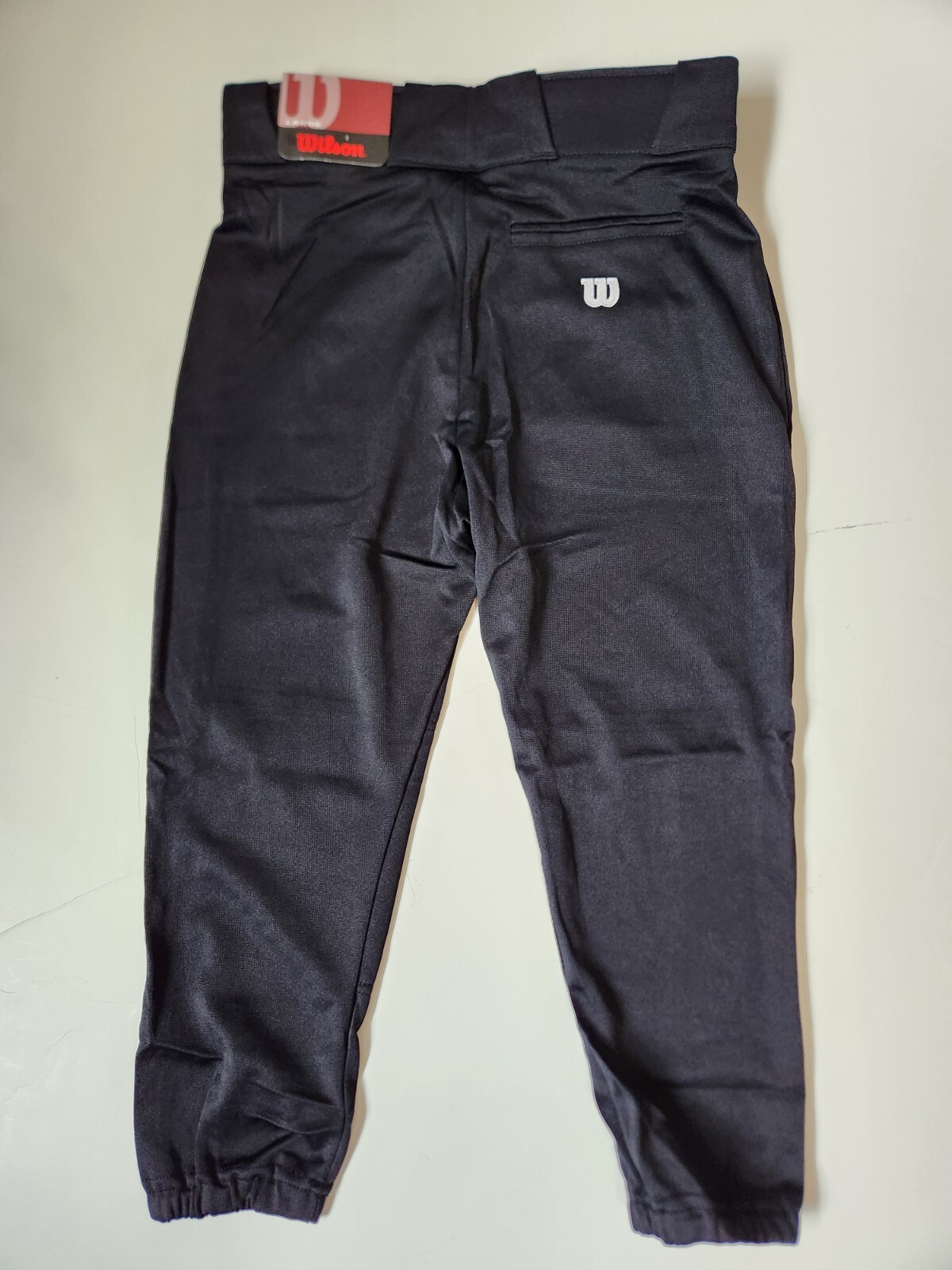 WILSON Youth Poly Warp Knit Baseball Pant WTA4228, Black, L | eBay