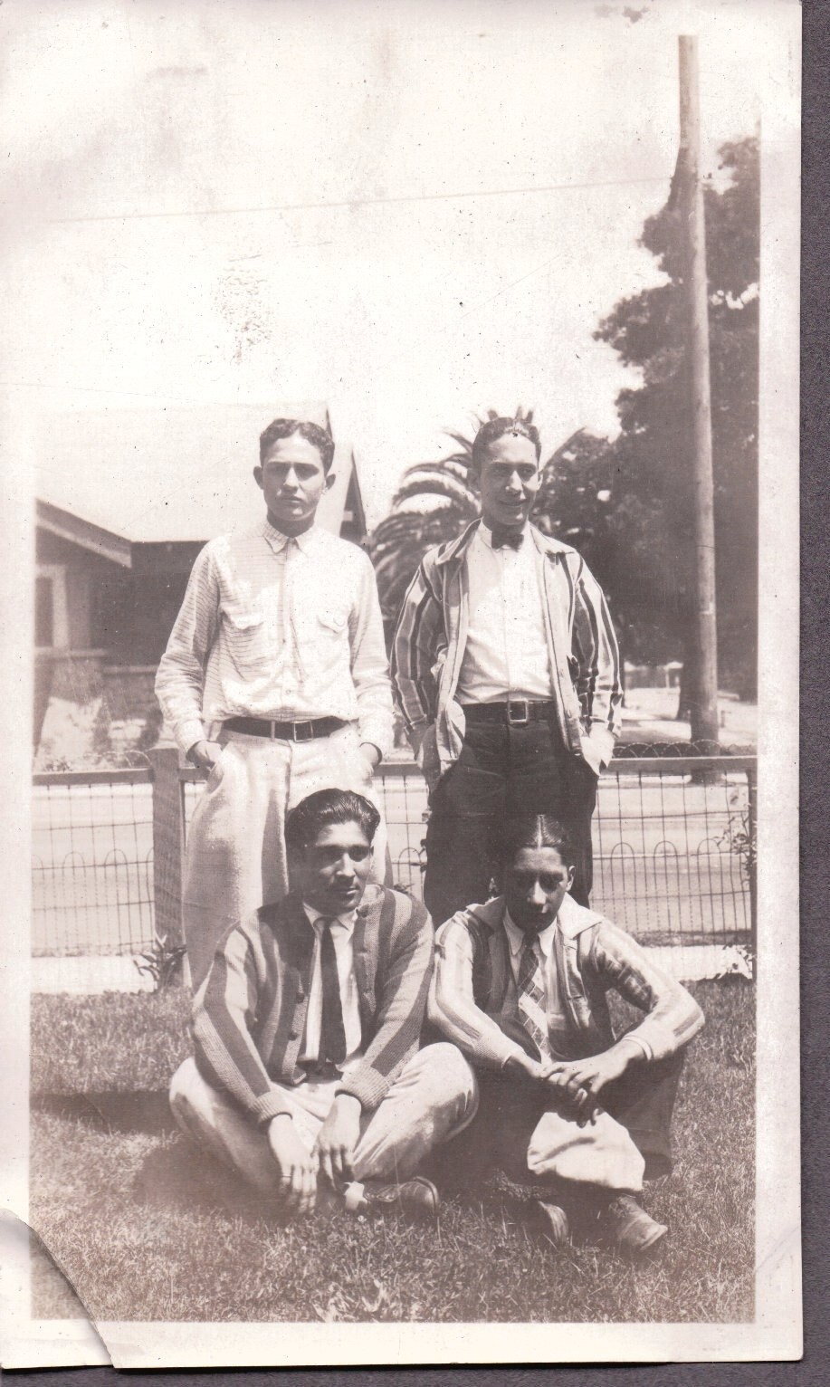 VINTAGE PHOTOGRAPH MEN'S DAPPER DON SWEATER FASHION LOS ANGELES ...