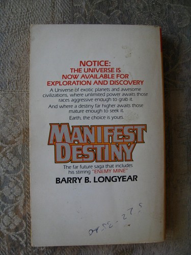 Barry B. Longyear - Manifest Destiny - 1980 - paperback | eBay