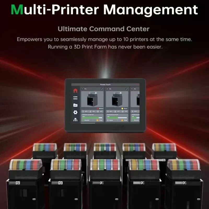 Panda Touch Screen for Bambu Labs P1S/P1P/X1C/A1/Mini, AMS/AMS Lite ...