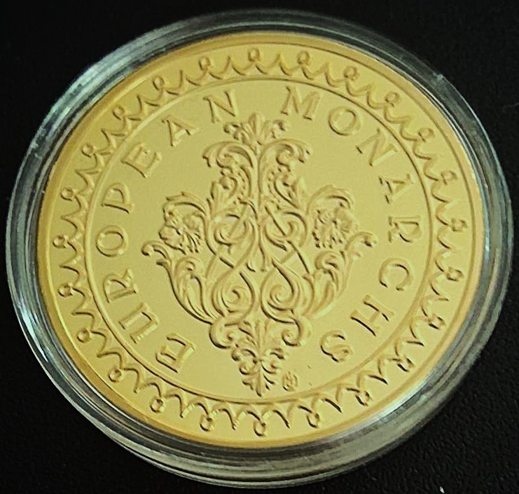 Windsor Mint European Monarch "Maximilian I " with Swarovski 2109 33mm ...