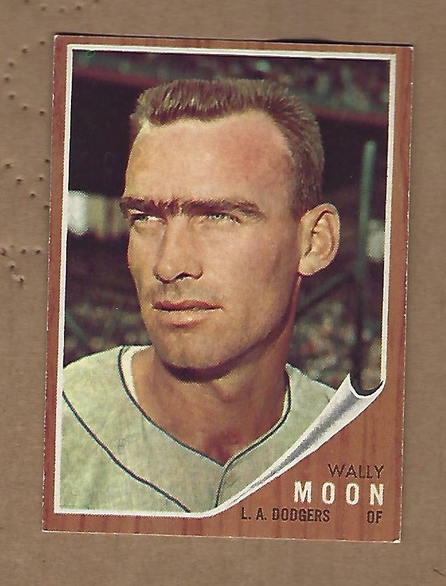1962 TOPPS WALLY MOON, NO CAP # 190 NEAR MINT | eBay