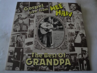 GOSPEL LIVE FROM HEE HAW---THE BEST OF GRANDPA JONES vinyl lp album HEE ...