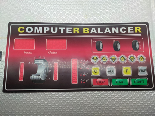 Tire Wheel Balancer Machine Accessories Operating Button Board Control ...
