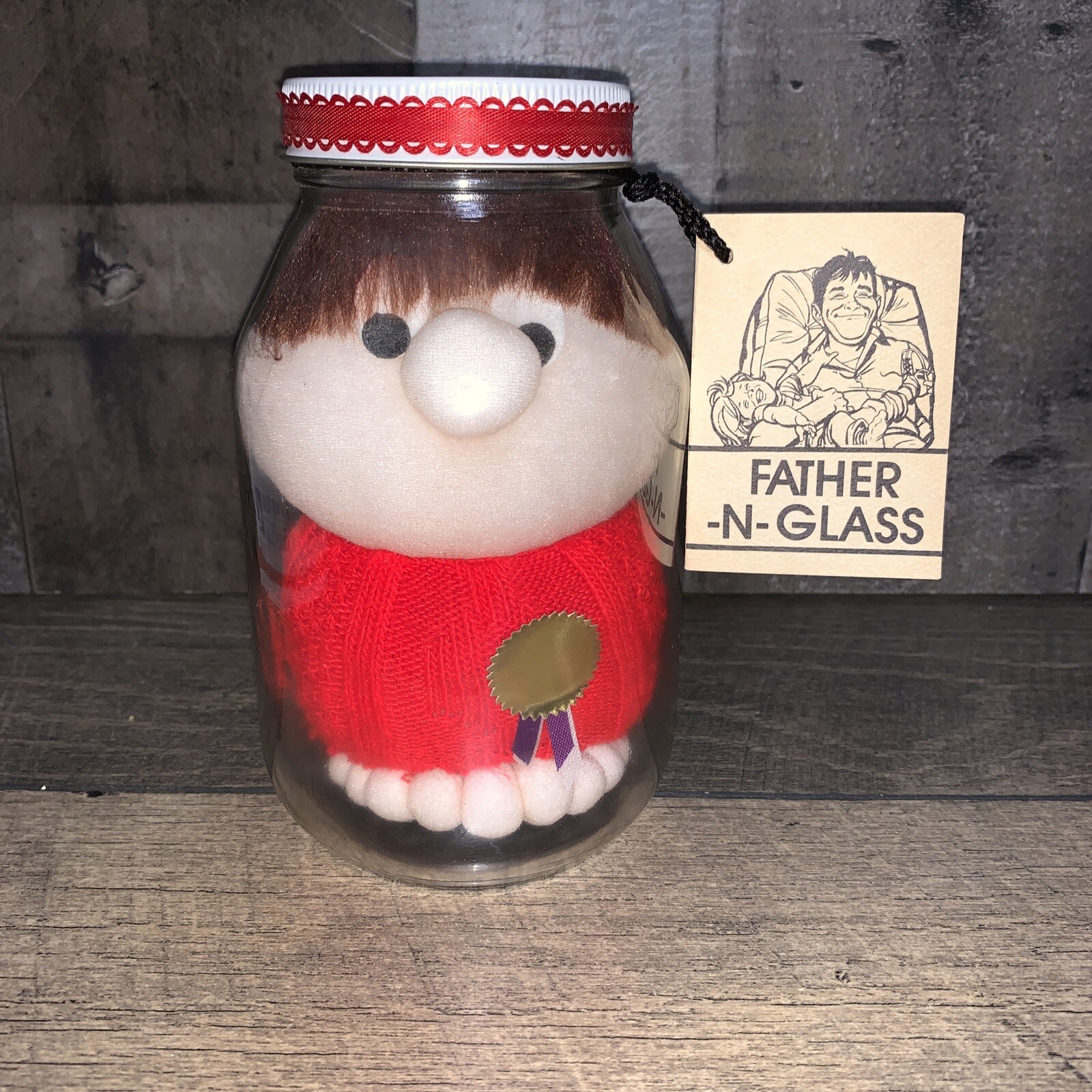 Vintage 1983 Father 'N' Glass Pickled People Figurine by Diane Gifts ...