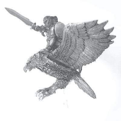 Wood Elf Giant Eagle Rider Hero 28mm Metal Unpainted | eBay
