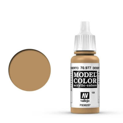 Model Colour #147 Desert Yellow 18ml Matt Acrylic Paint | eBay