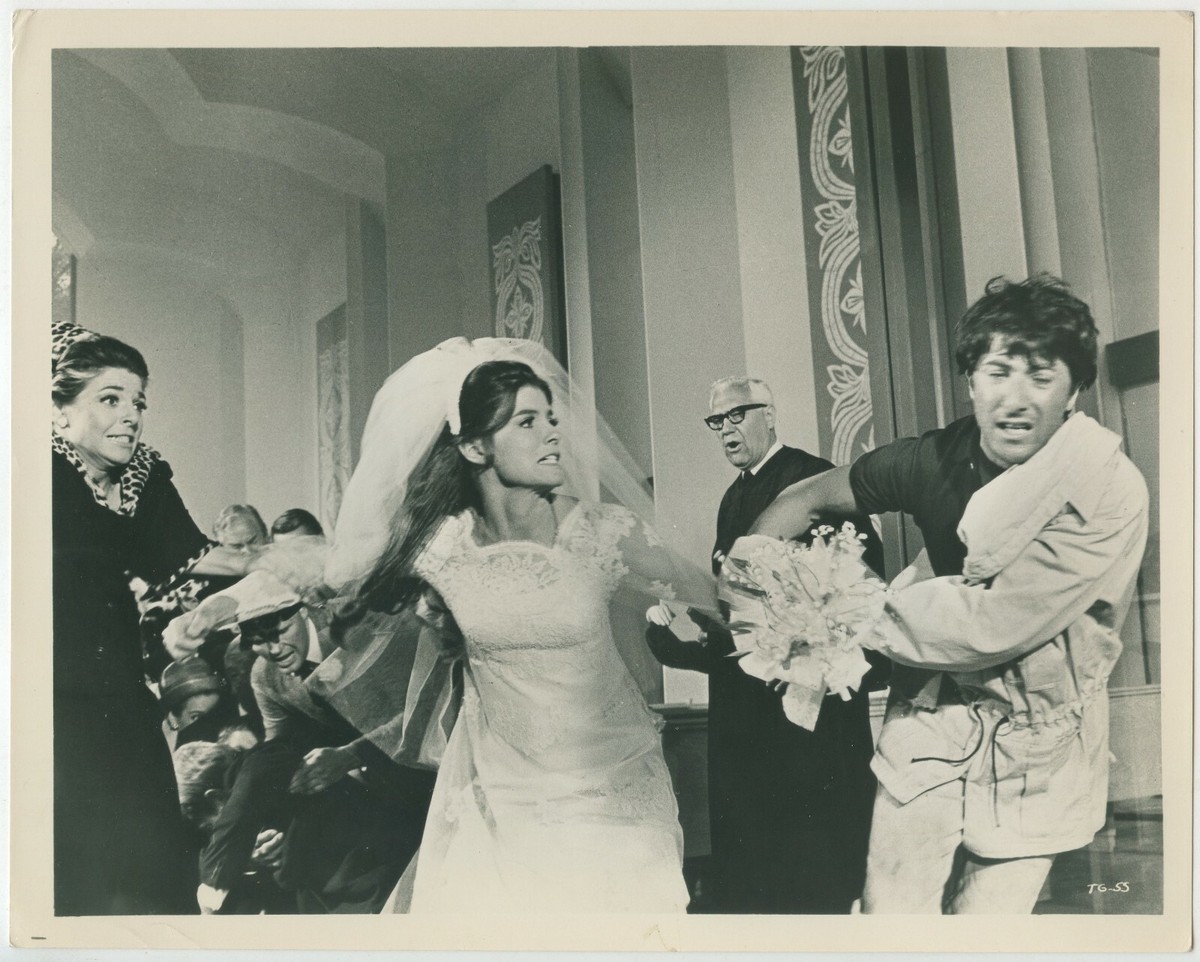 Dustin Hoffman Katharine Ross The Graduate Original 1968 U.S. Half