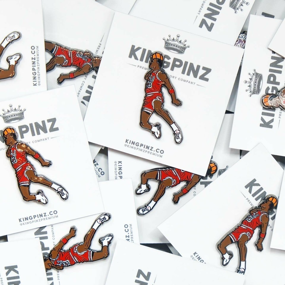 Jordan Lapel Pin • Michael Jordan Pin • Chicago Bulls • Air Jordan 3 ...