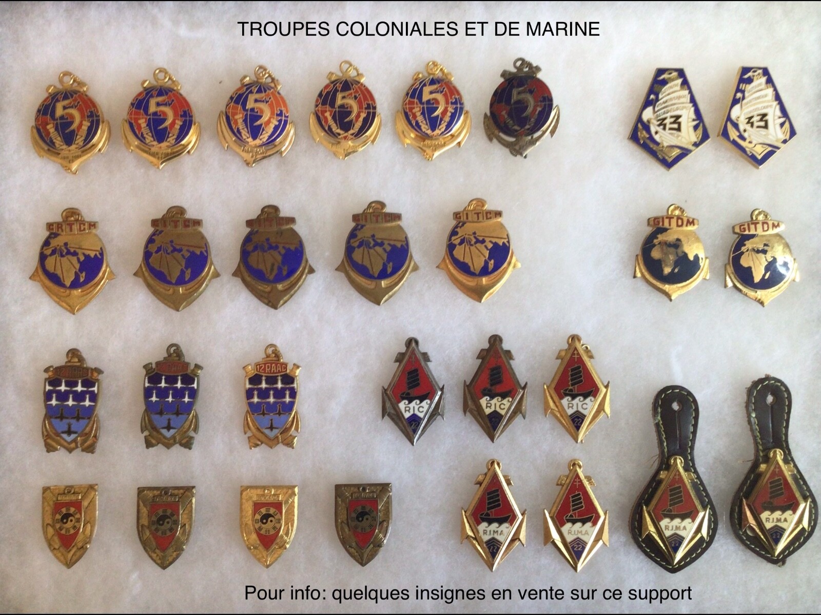 FRANCE TDM -Insigne Régiment du Service Militaire Adapté Nouvelle ...