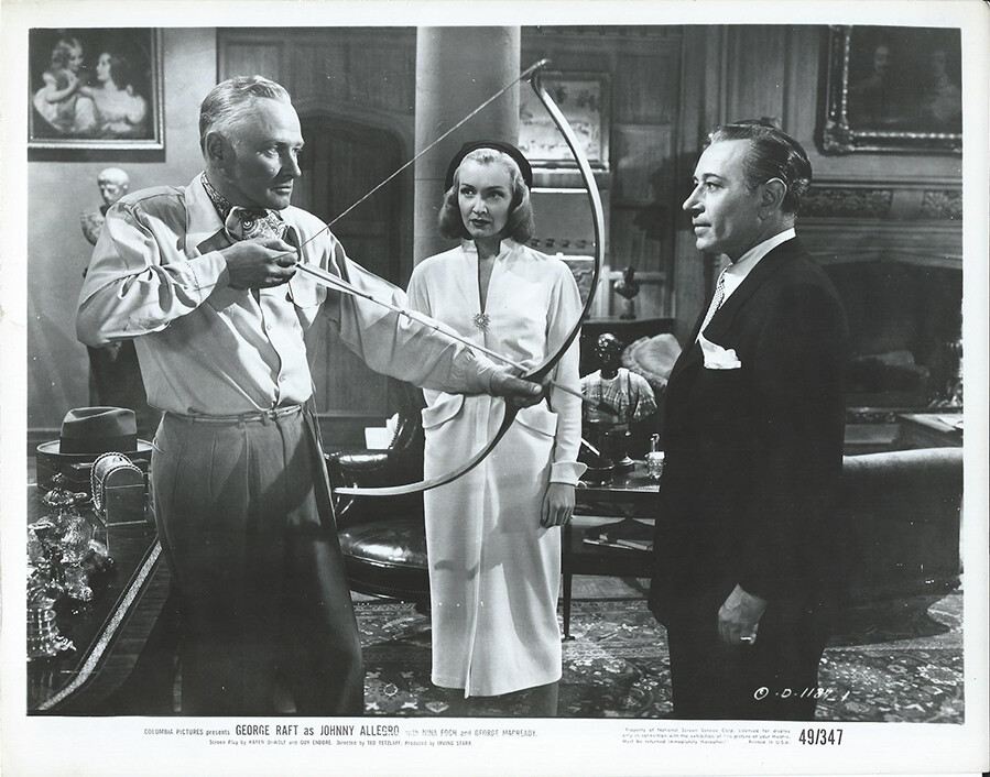 George Macready, George Raft - Johnny ... - 8 x 10 - Original ...