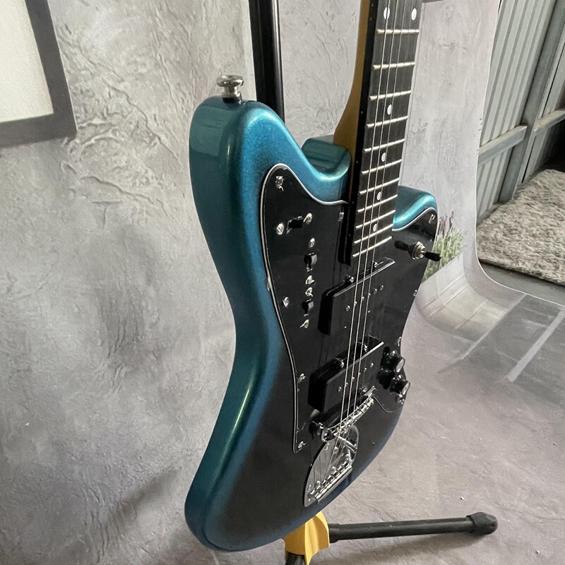 American Professional II Jazzmaster Electric Guitar Dark Night Solid ...