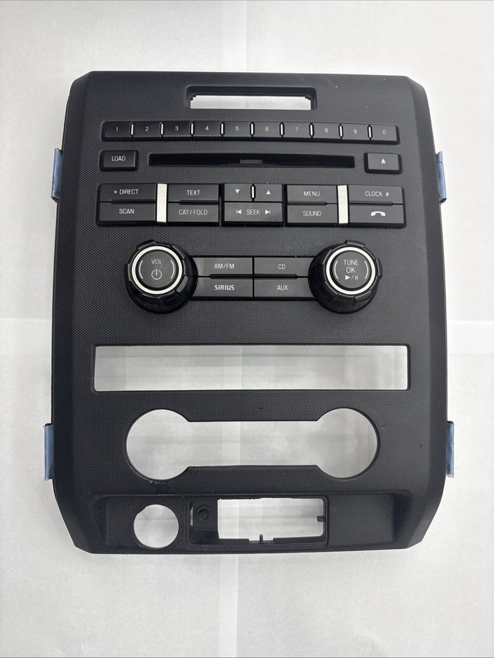 09-14 Ford F150 Center Dash Trim Panel Radio Surround Bezel OEM Black ...