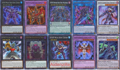 Yugioh D/D/D Deck - Deviser King Deus Machinex Abyss Gilgamesh Flame ...