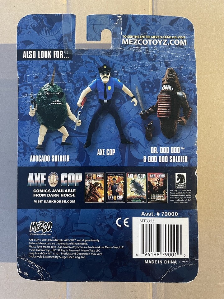 Mezco Toyz Axe Cop Action Figure | eBay