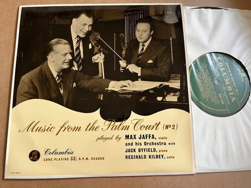 33S 1104 Music From The Palm Court Max Jaffa 10 " LP | eBay