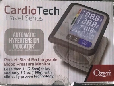 Cardiotech Travel Series Blood Pressure Monitor, Wrist Cuff Design | eBay