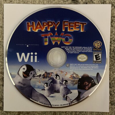 🔥 Happy Feet Two (Nintendo Wii, 2011) Mint Disc Only! See Description ...