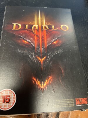 Diablo III DVD Rom PC Game Blizzard Entertainment Europe (b25/33) Free ...