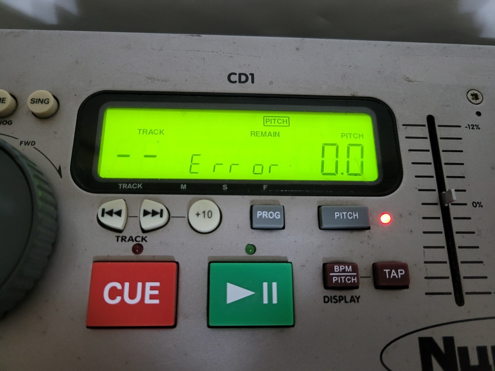 NUMARK CD MIX-1 Professional Dual CD Mixing Console Power Cable ...