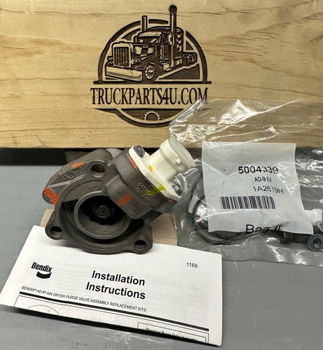 5004339 BENDIX DLU PURGE VALVE KIT. BW AD-9 AIR DRYER. MERITOR ...