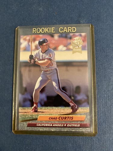 1992 Fleer Ultra Baseball Card #323 Chad Curtis Rookie RC Card | eBay