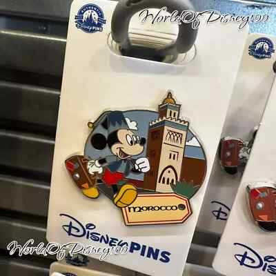 2024 Disney Parks Epcot World Showcase Collection Pin Morocco Mickey ...