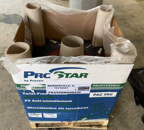 990 lbs Praxair ProStar 70S-6 MIG Welding Wire, 0.035" / 0.90mm ...