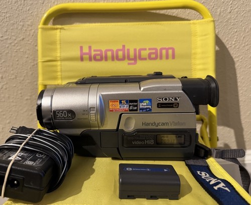 Sony Handycam CCD-TRV608 NTSC Hi8 Camcorder w/Nightshot And USB TESTED ...