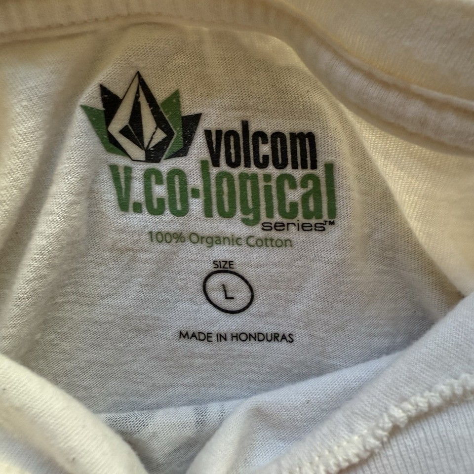 Vtg Volcom Stone Known & Unknown T Shirt L Y2K William Blake Quote The ...