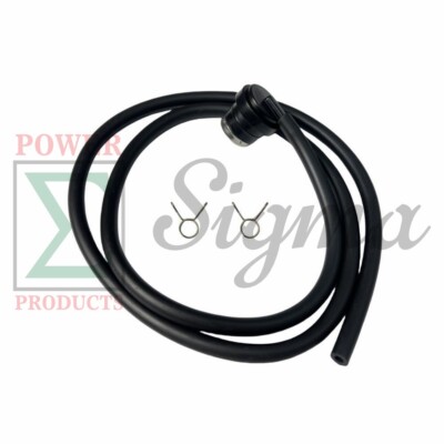 Fuel Tank Vent W/3ft Fuel Line For Champion 7500-Watt Gas or Dual Fuel ...