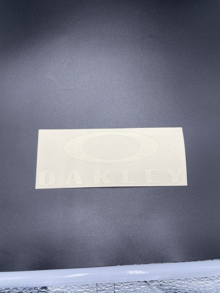 Oakley Sticker Black O | eBay