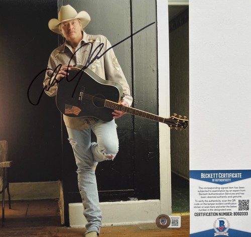 Alan Jackson Autographed Signed COUNTRY MUSIC Legend Live 8x10 Photo ...