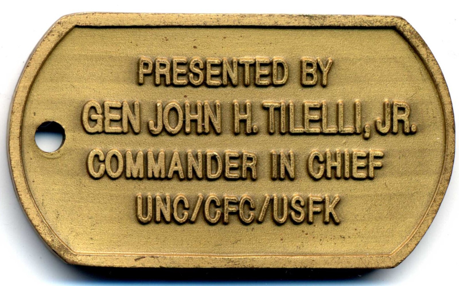 US Army Challenge Coin - Commander in Chief UNC/CFC/USFK GEN John ...