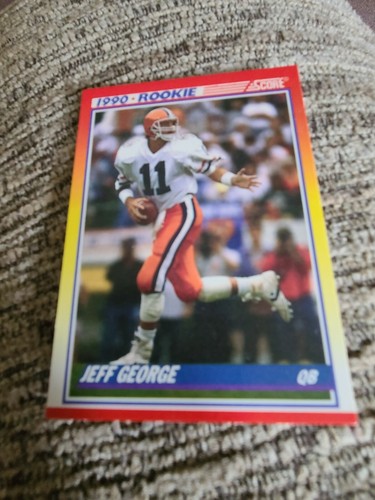 Jeff George 1990 Score Rookie Football Card NM/MT #634 | eBay