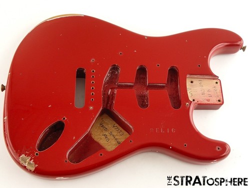 Fender USA Custom Shop 62 Strat Relic BODY Stratocaster Aged Seminole ...