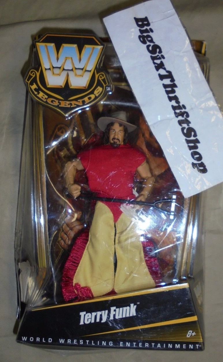WWE Legends Series 2 Terry Funk Figure Mattel 2010 | eBay