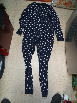 Nwt Old NAVY WOMENS One Piece Union Suit NAVY White Stars XL TALL | eBay