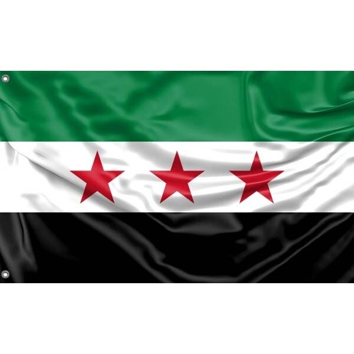 Syria Opposition Flag Unique Design, 3x5 Ft / 90x150 cm size, EU Made ...