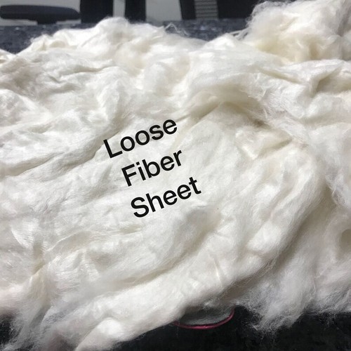 Mulberry Silk Loose Fiber | 36 oz - silk fibers for spinning - silk ...