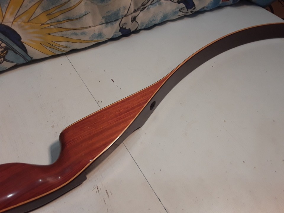 Wing Archery Red Wing Hunter 58" RA 17482 45# Recurve Bow | eBay
