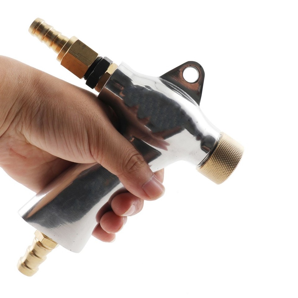 Air Sandblaster Blasting Gun w/5 Ceramic Nozzles - Blast Cabinet ...