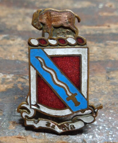 RARE WWII vintage US Army 14th Engineer Regiment DI uniform insignia ...