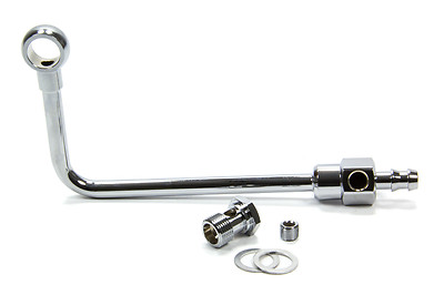 EDELBROCK PERFORMER SERIES FUEL LINE KIT SINGLE-FEED 3/8" BARBED INLET ...