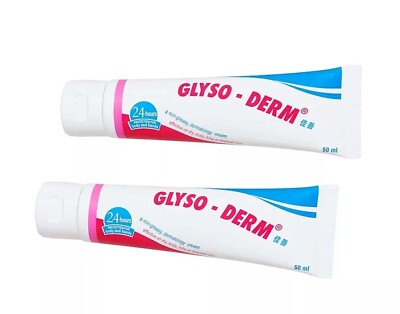 GLYSO-DERM Skin Cream 50ml x2 for Hands & Body Baby Skin care ladies ...