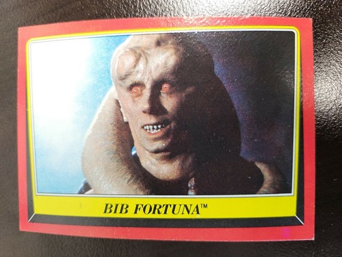 Topps Original 1983 Return of the Jedi Bib Fortuna card #12 MINT RARE ...