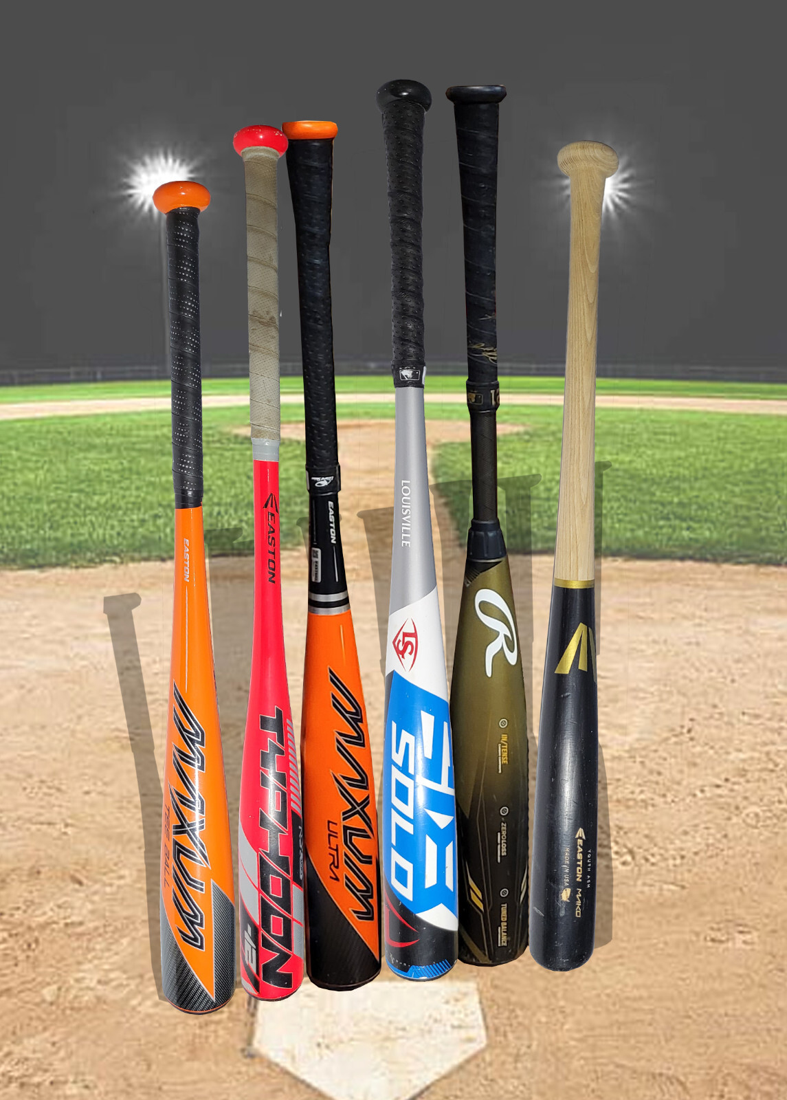 Baseball Bats - USA, USSSA, BBCOR - Icon, CF, Cat Connect, LS 618, The ...